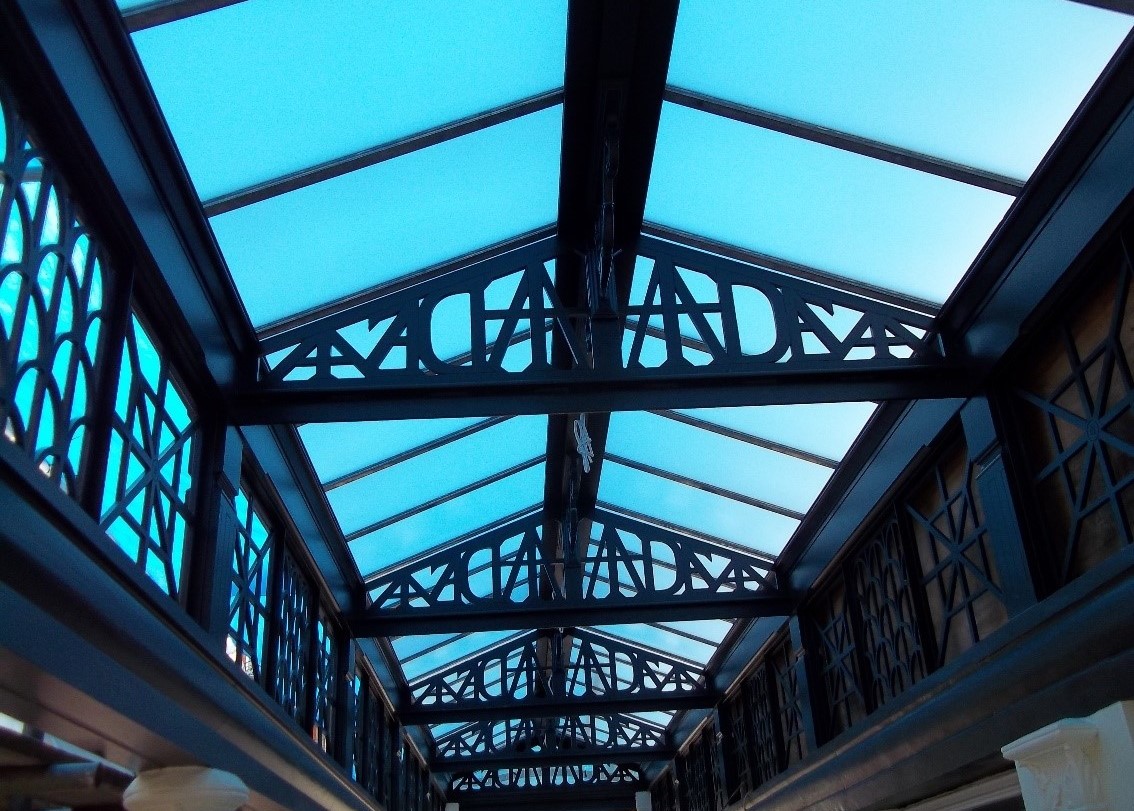 Colonnade canopy - Pads Design Studio